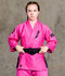 Elite Core Pink Womens BJJ Gi w/ Free Belt, Preshrunk Jiu Jitsu Gi
