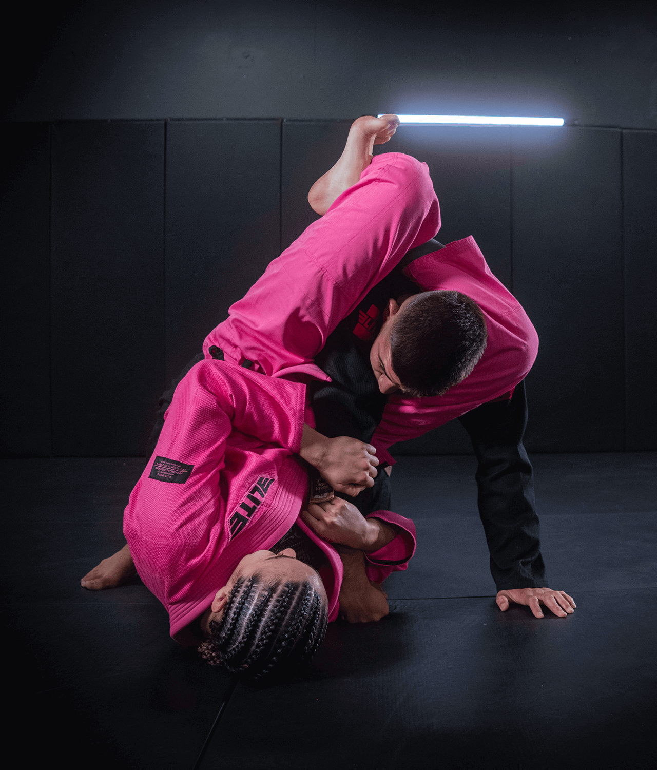 Elite Core Pink Womens BJJ Gi, Preshrunk Jiu Jitsu Gi with Free Belt ...