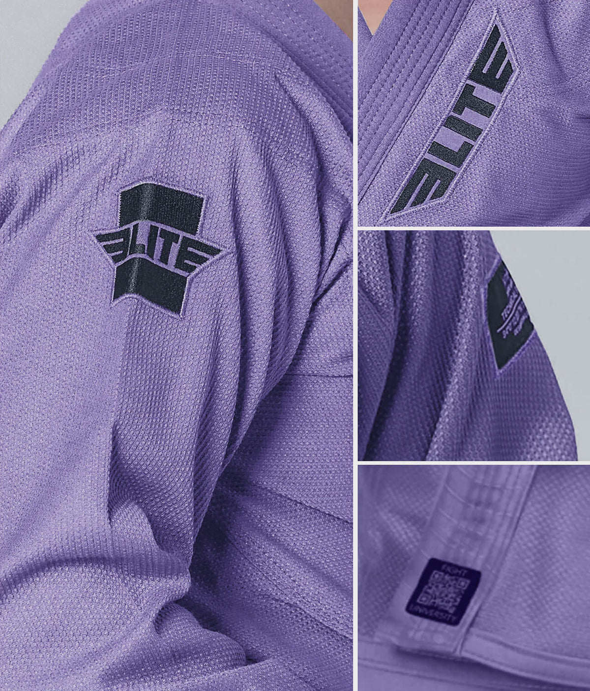 Elite Core Purple Womens BJJ Gi, Preshrunk Jiu Jitsu Gi with Free Belt ...