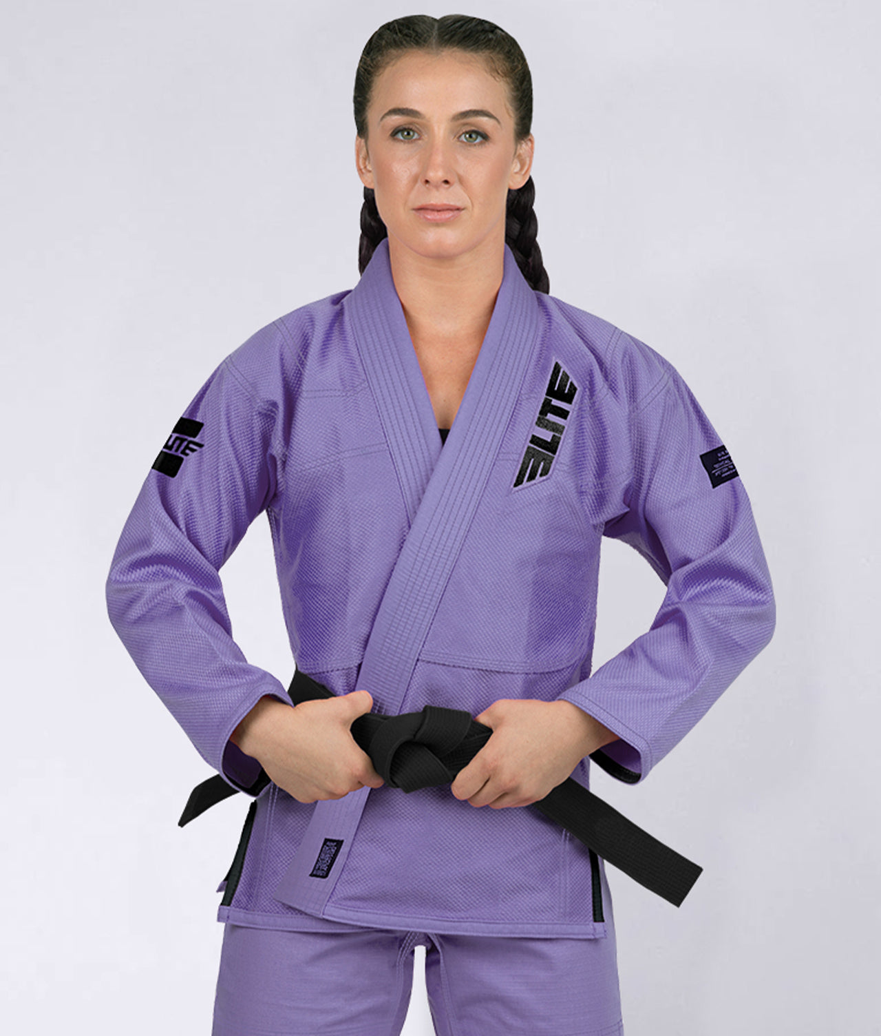 Elite Core Purple Womens BJJ Gi, Preshrunk Jiu Jitsu Gi with Free Belt ...