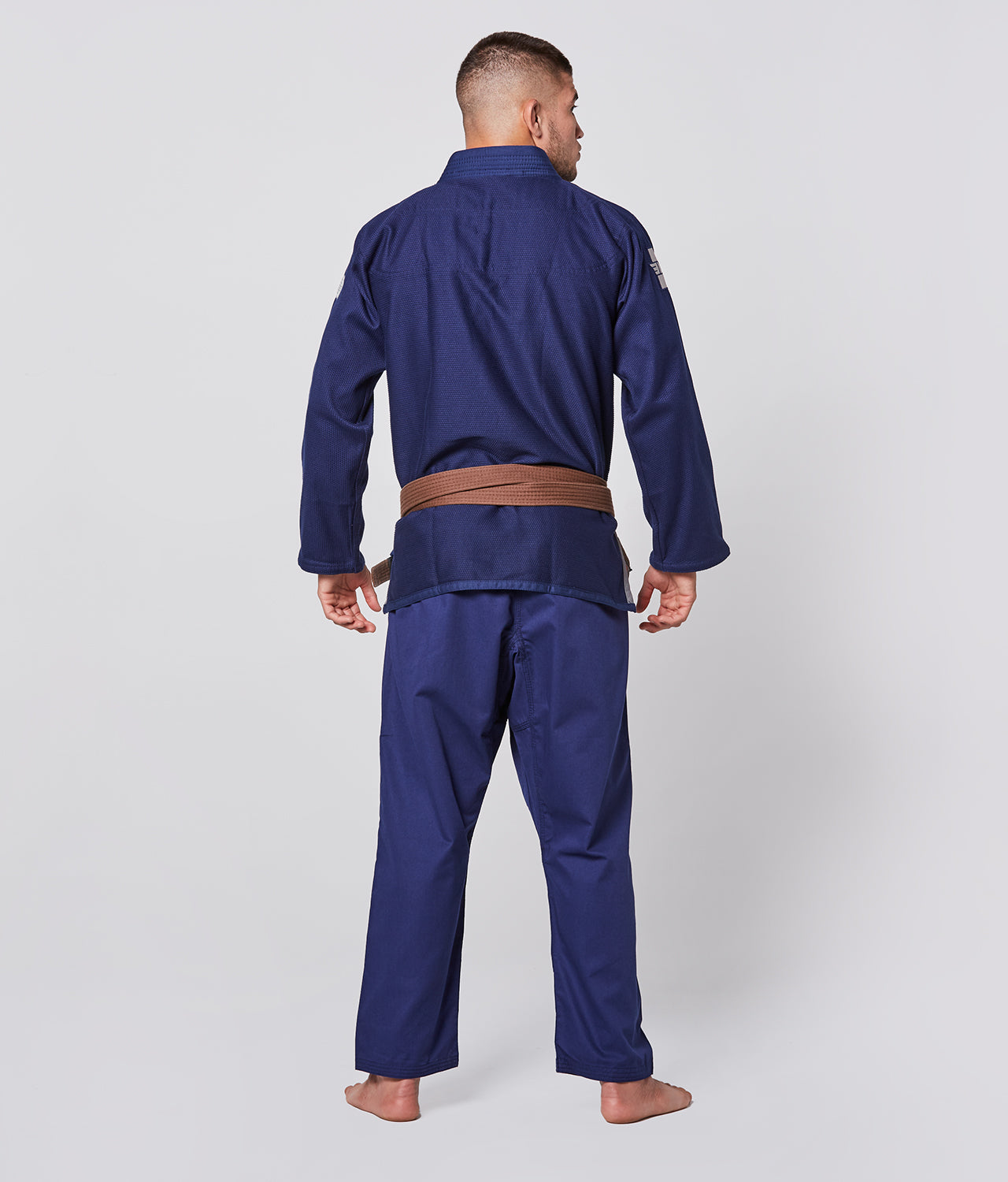 Elite Core Navy Adults BJJ Gi, Preshrunk Jiu Jitsu Gi with Free Belt ...