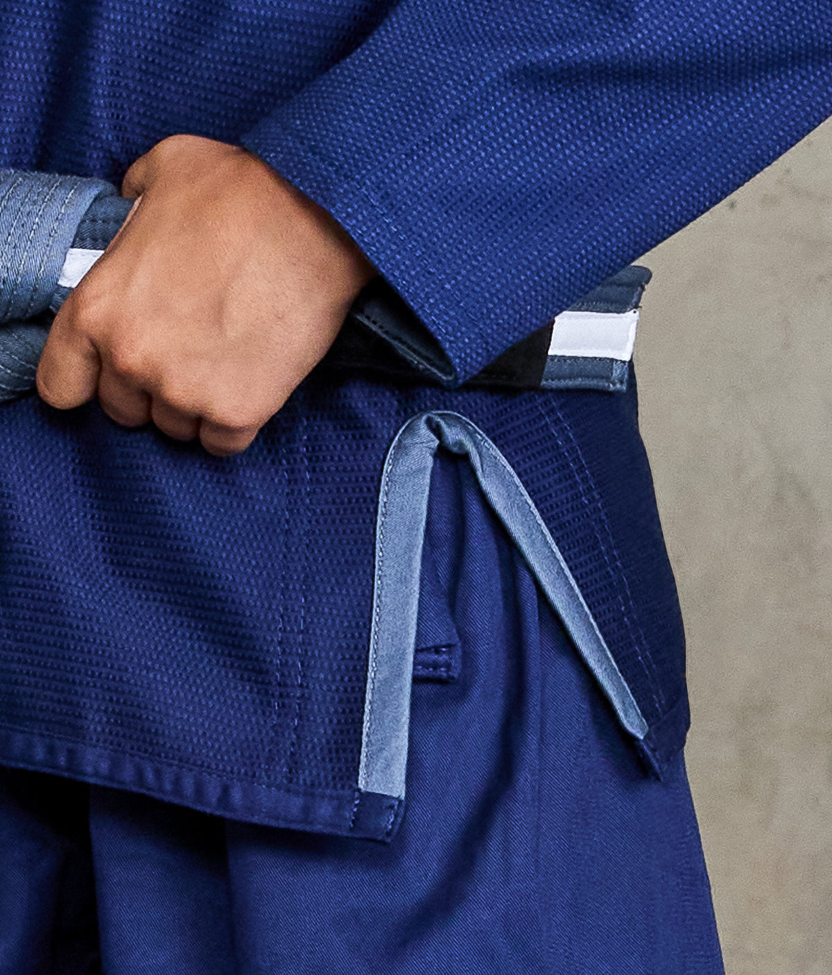 Elite Core Navy Kids BJJ Gi w/ Free Belt, Preshrunk Jiu Jitsu Gi