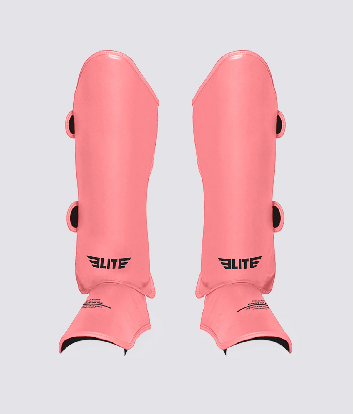 Kids' Plain Pink MMA Shin Guard : 7 to 10 Years